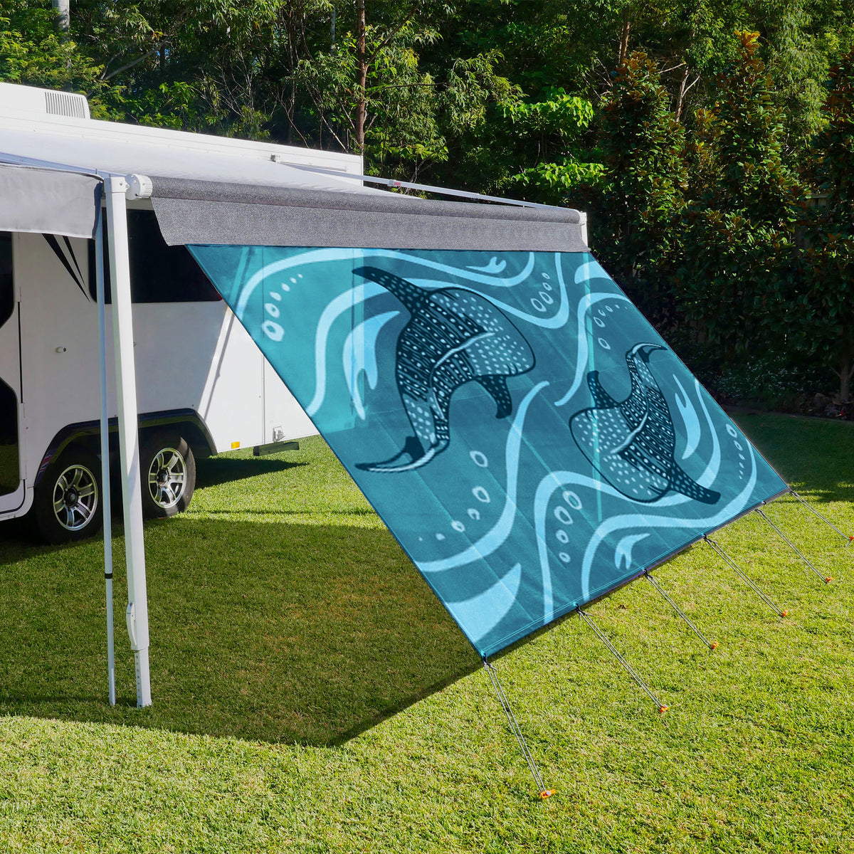 Art Shade Walls for Caravan Awnings - Xtend Outdoors